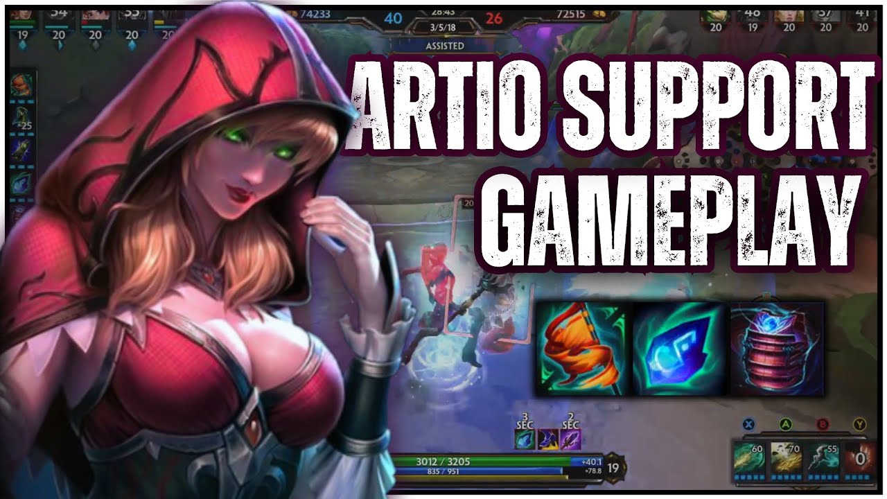 I Tried the Most Annoying Support Goddess in Smite - YouTube