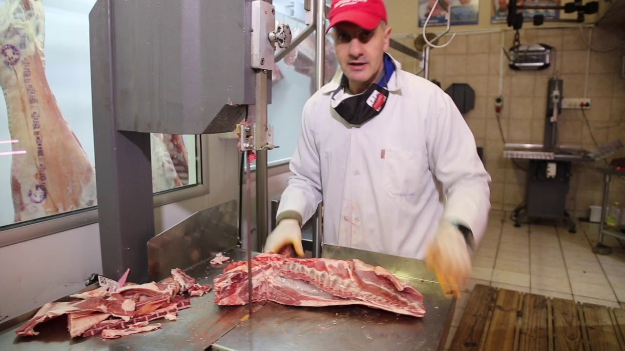 How to butcher a full lamb - YouTube