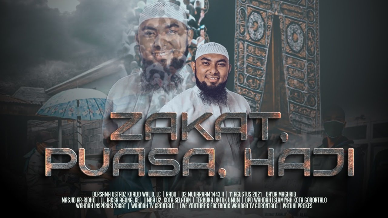🔴[Live] Ternyata Begini Penjelasannya Tentang "Zakat, Puasa, Haji ...