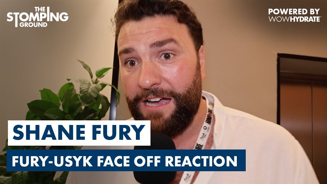 "TYSON WILL KNOCK USYK OUT!" - Shane Fury REACTION to Weigh In ...