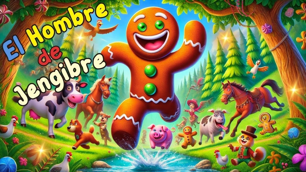 🍪 El Hombre de Jengibre 🌲| Cuentos infantiles | Cuentos para dormir en ...