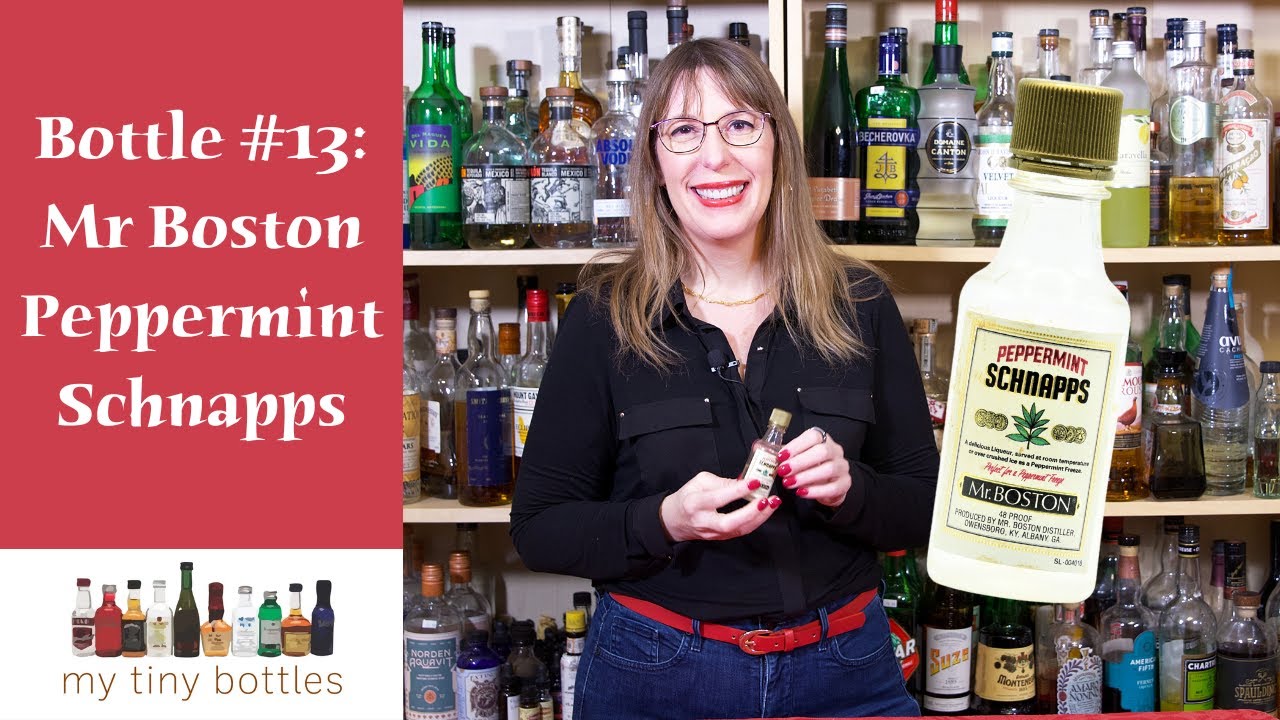 My Tiny Bottles: History in Mini Liquor Bottles - Mr Boston Peppermint ...