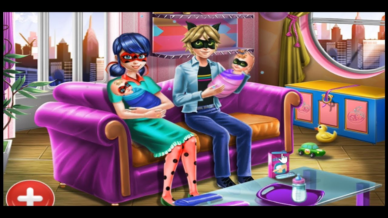 Ladybug - Bebes de Ladybug y Cat Noir - bebes traviesos - Juegos para ...