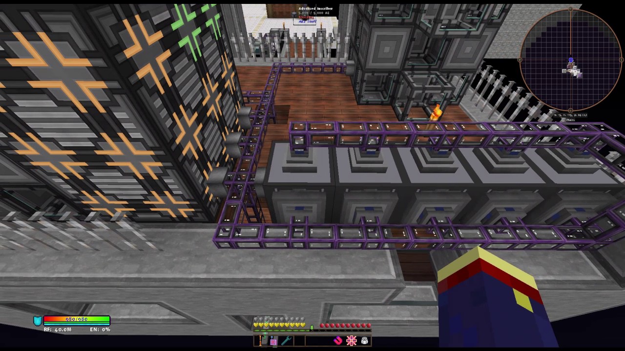 FTB Infinity Base Tour - YouTube