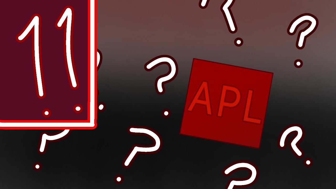 Episode 11 of BFW “find APL” - YouTube