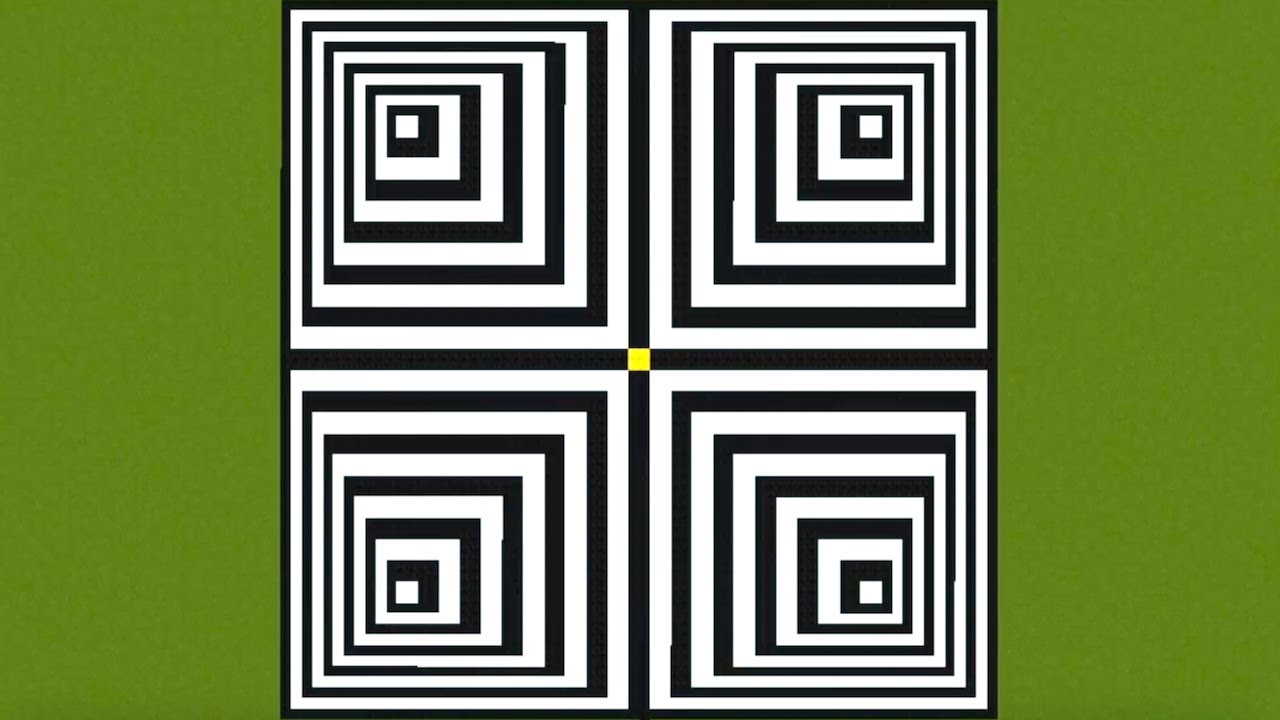 Minecraft Optical Illusions 7 - YouTube