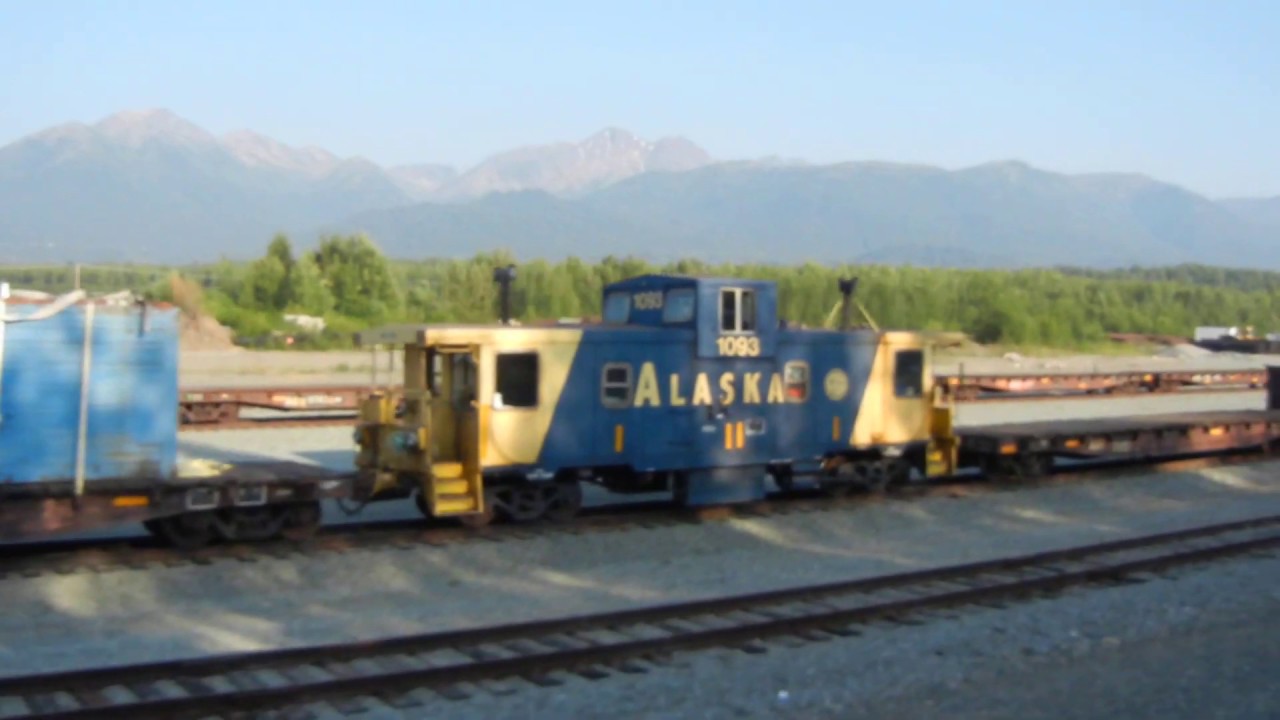 Alaska Railroad, Denali Star southbound part seven - YouTube