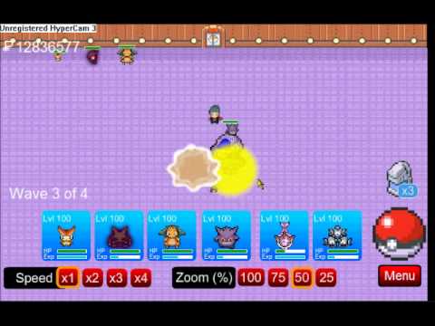 pokemon tower defense: elite 4 - YouTube