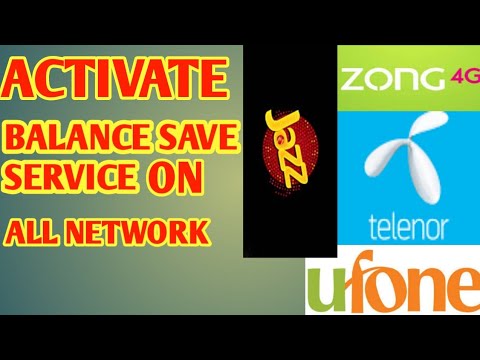 How to activate balance save service | telenor balance save service ...