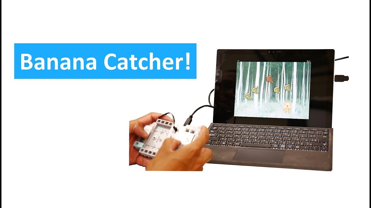 Banana Catcher from ArtecRobo Education Set Complete Edition - YouTube