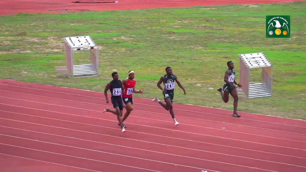 Victor Akhalu wins men's 200m final B at 2019 National Open Trials ...