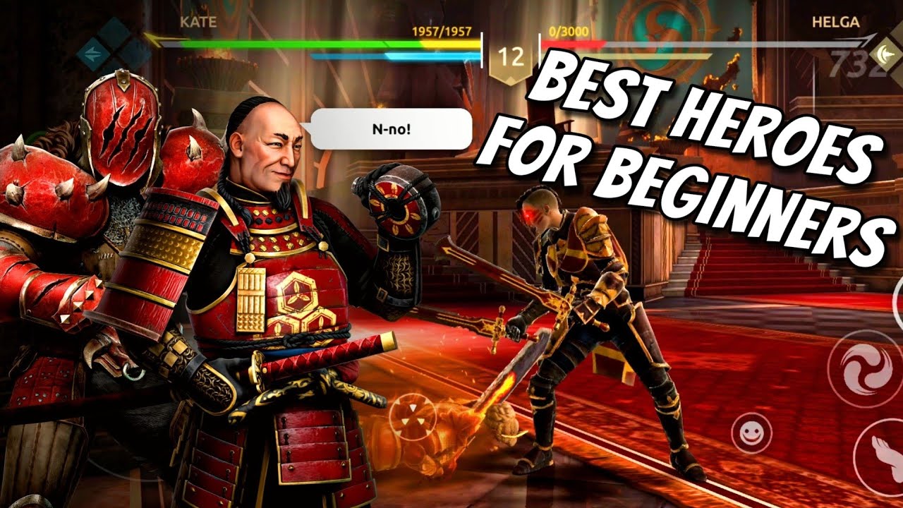 Beginners! Use Them to Destroy Helga - Shadow Fight Arena Story Mode ...