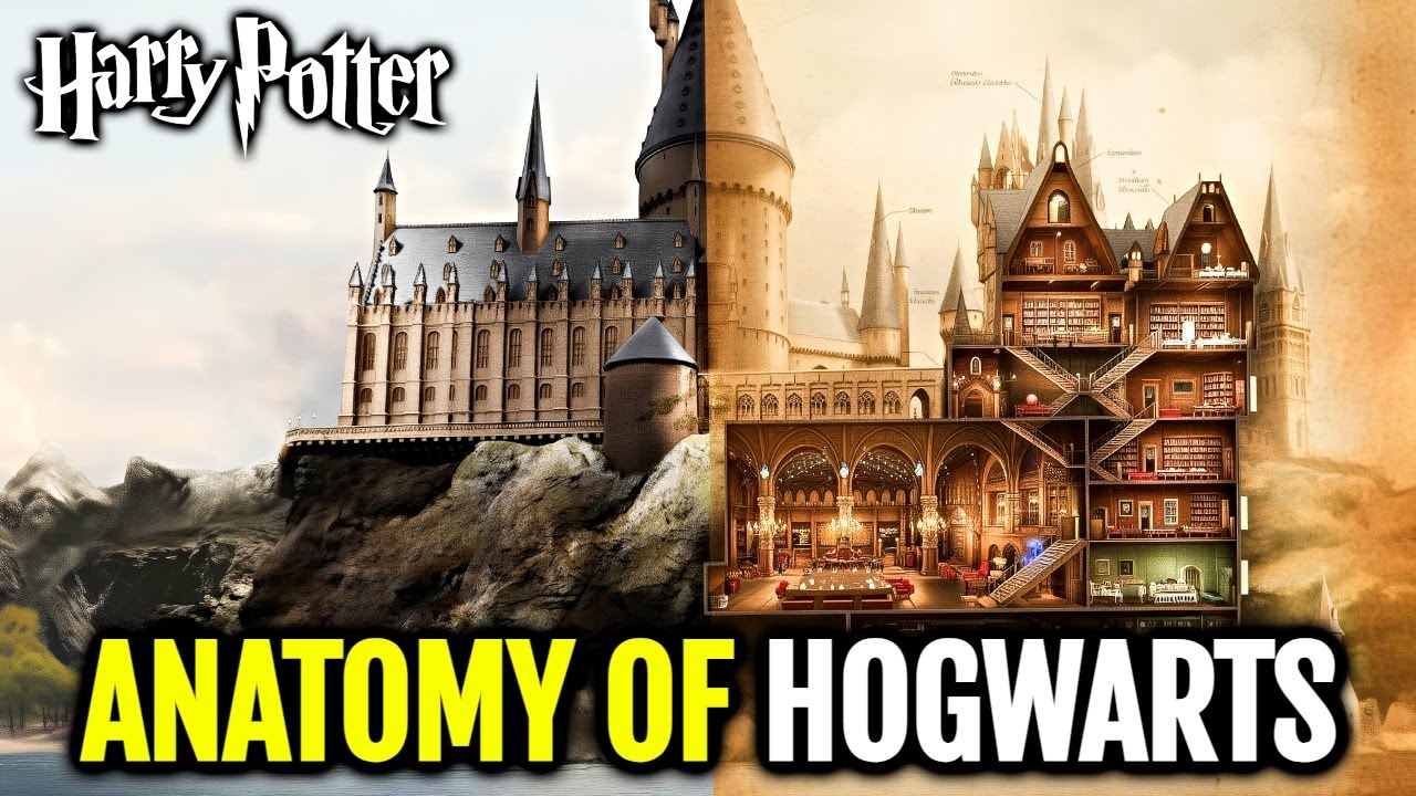 Anatomy of Hogwarts ( Every Floor, Secret Rooms, Hidden Zones ...