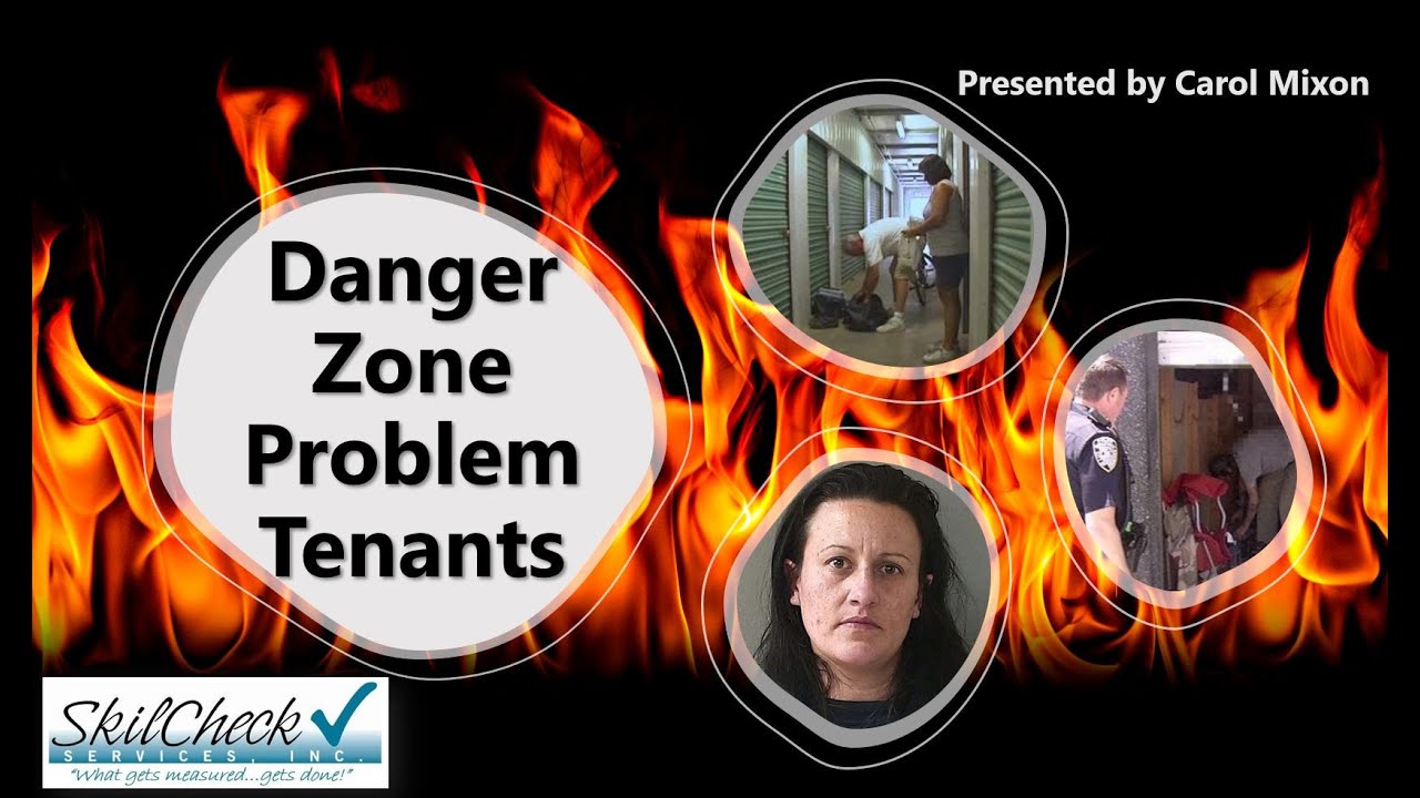 Danger Zone: Problem Tenants | Self Storage Manager Training - YouTube