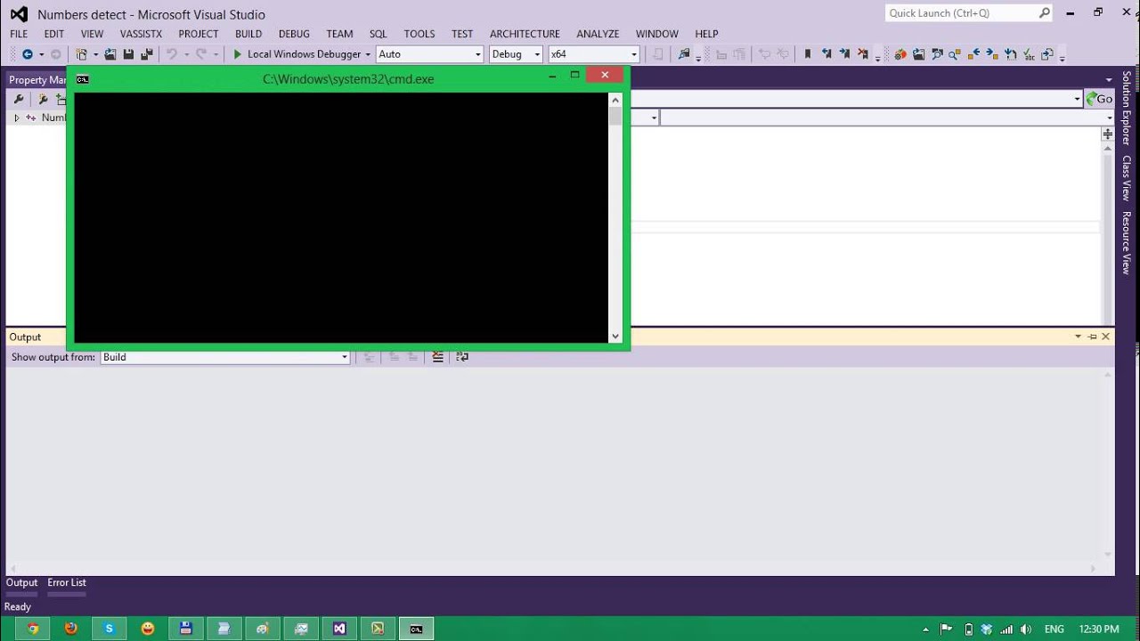 Demo: Printed number detect with openCV - YouTube