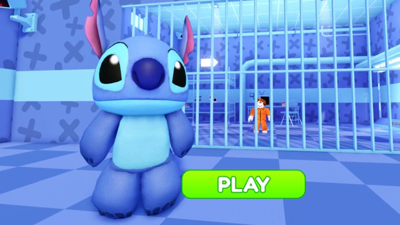 ESCAPE STITCH'S PRISON RUN OBBY #roblox - YouTube