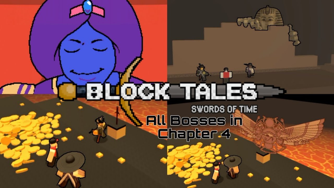 Block Tales - All Bosses in Chapter 4 - YouTube