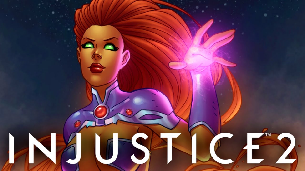 INJUSTICE 2: STARFIRE Gameplay Trailer [1080p 60FPS] Teen Titans ...
