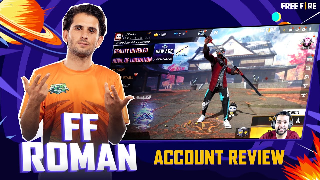 Account Review of FF Roman | GameBird FFPL III - Free Fire Pakistan ...
