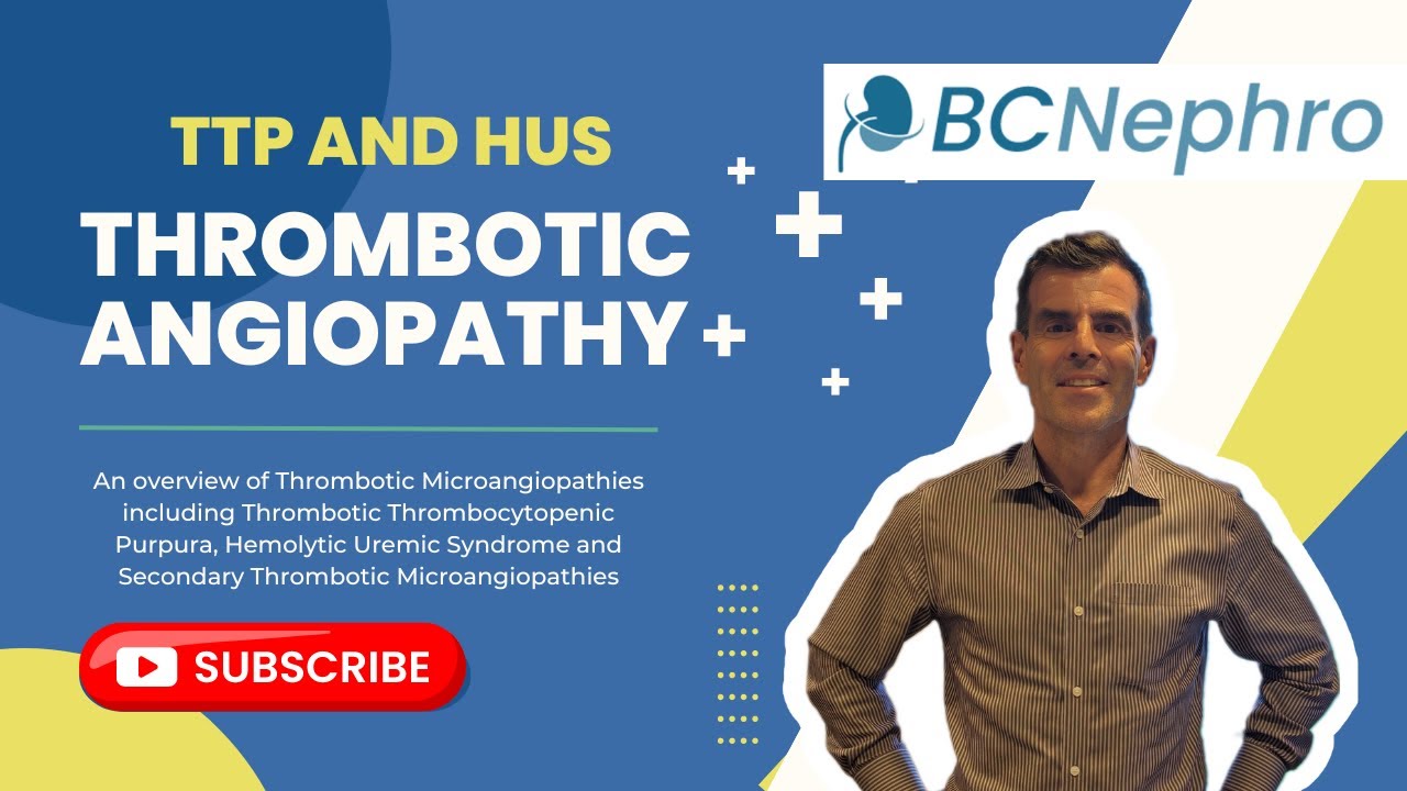 Thrombotic Microangiopathy Bcnephro Youtube 7989
