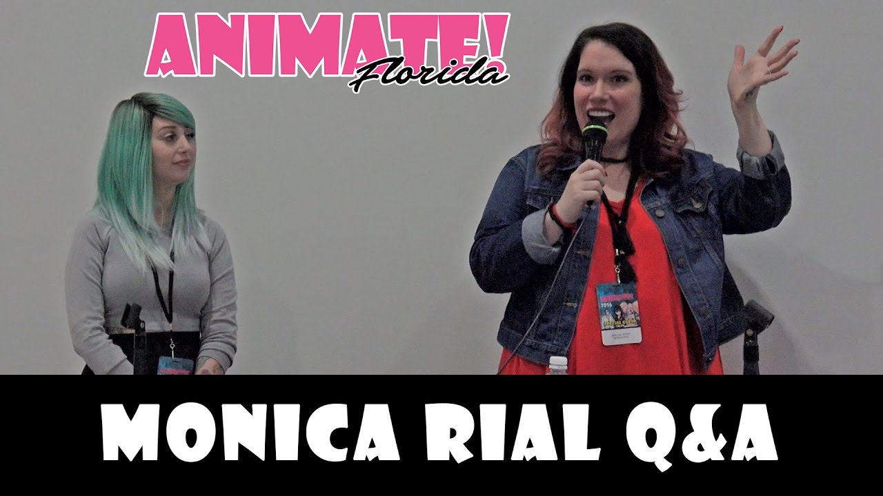 Monica Rial Q&A at Animate Florida 2016 - YouTube