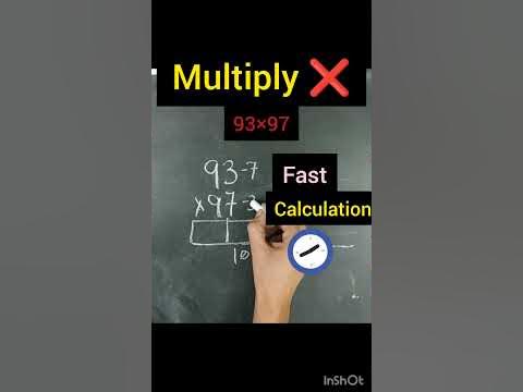 Vedic math trick|easy calculation |multiply two digits by two digits |near base 100 sk gyan # ...