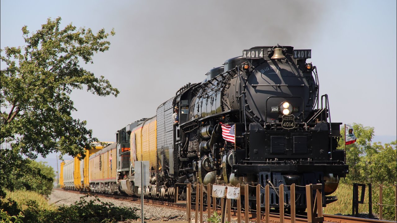 Chasing The Worlds Largest Steam Engine! Big Boy 4014 leads PSCRV to ...