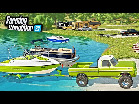 SUMMER BOATING & CAMPING WITH MASTERCRAFT SPEED BOAT & PONTOON ...