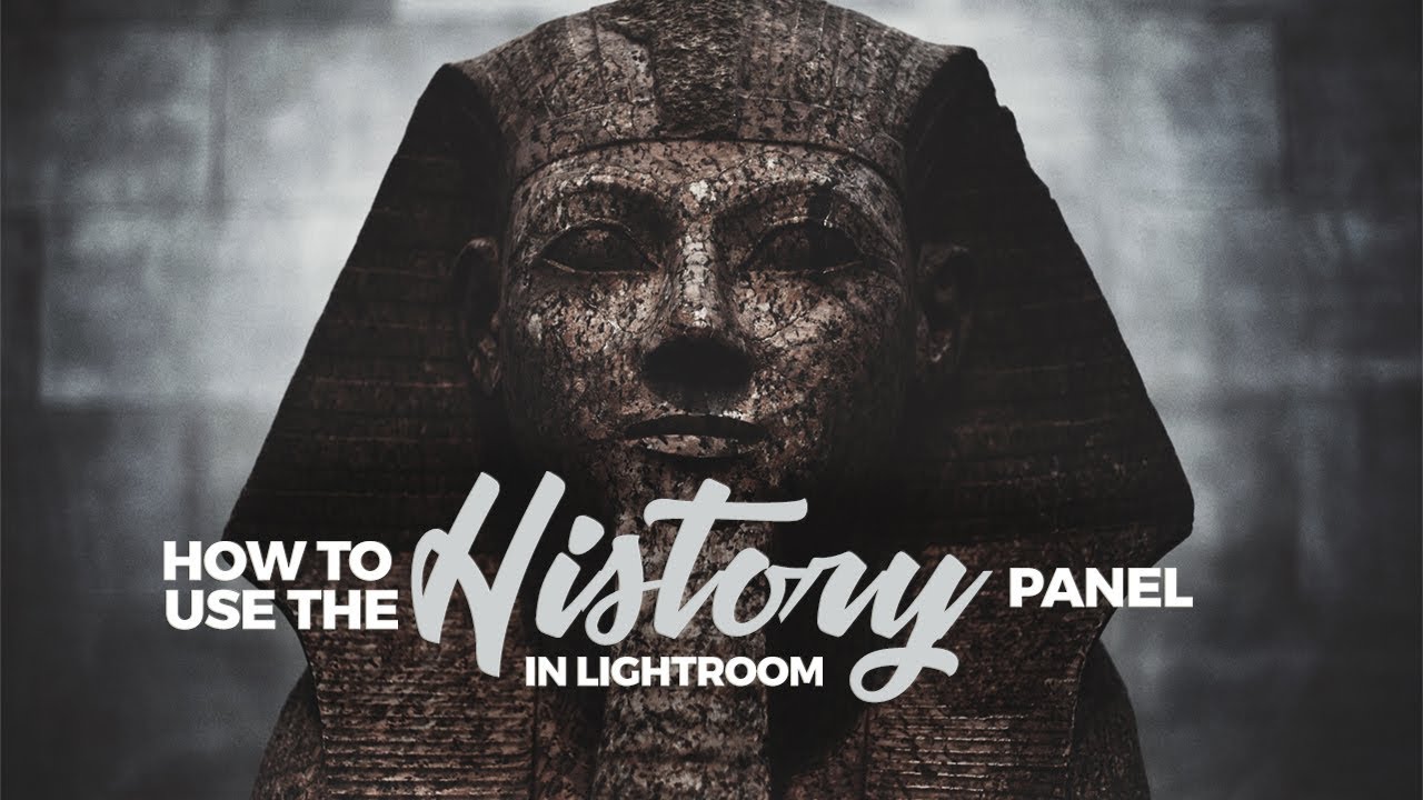 How to Use the History Panel - YouTube