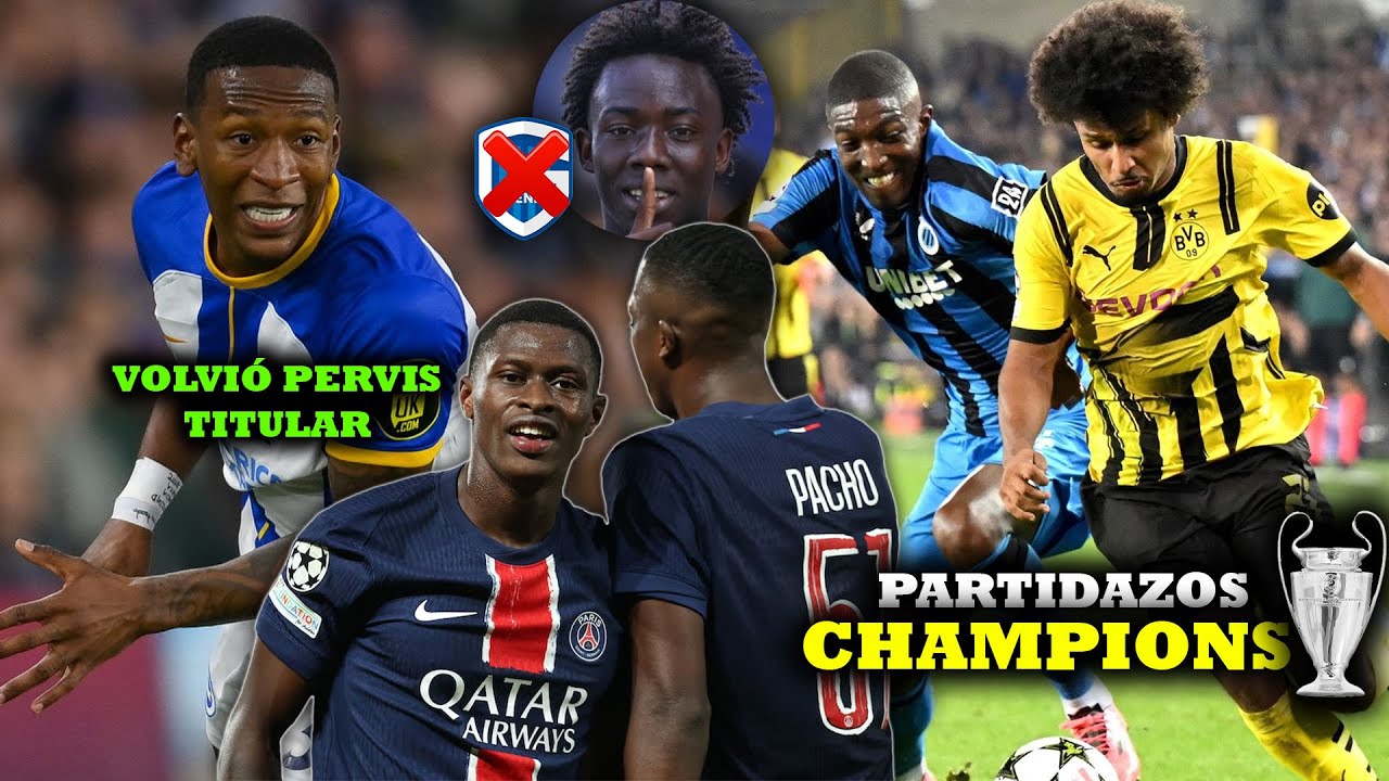 PARTIDAZOS DE WILLIAN PACHO, ANGELO PRECIADO Y JOEL ORDÓÑEZ EN ...