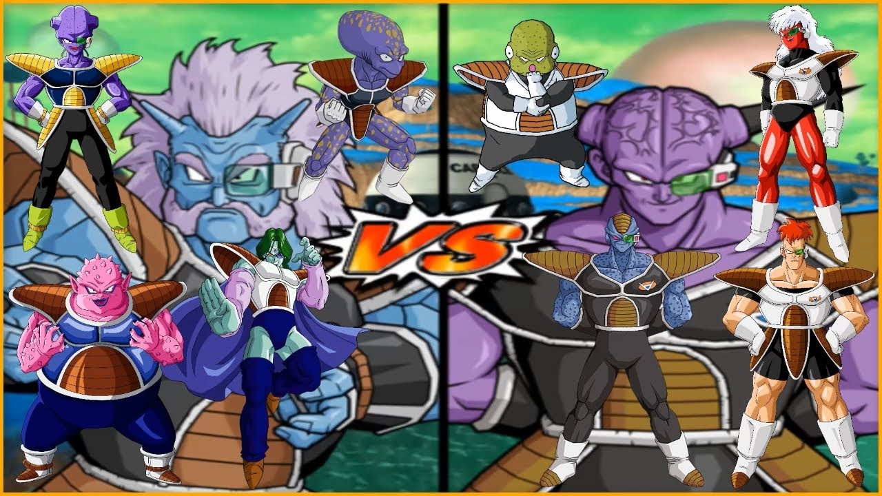 Dragon Ball Z BT3 - Frieza Soldier, Appule, Cui, Dodoria and Zarbon VS ...