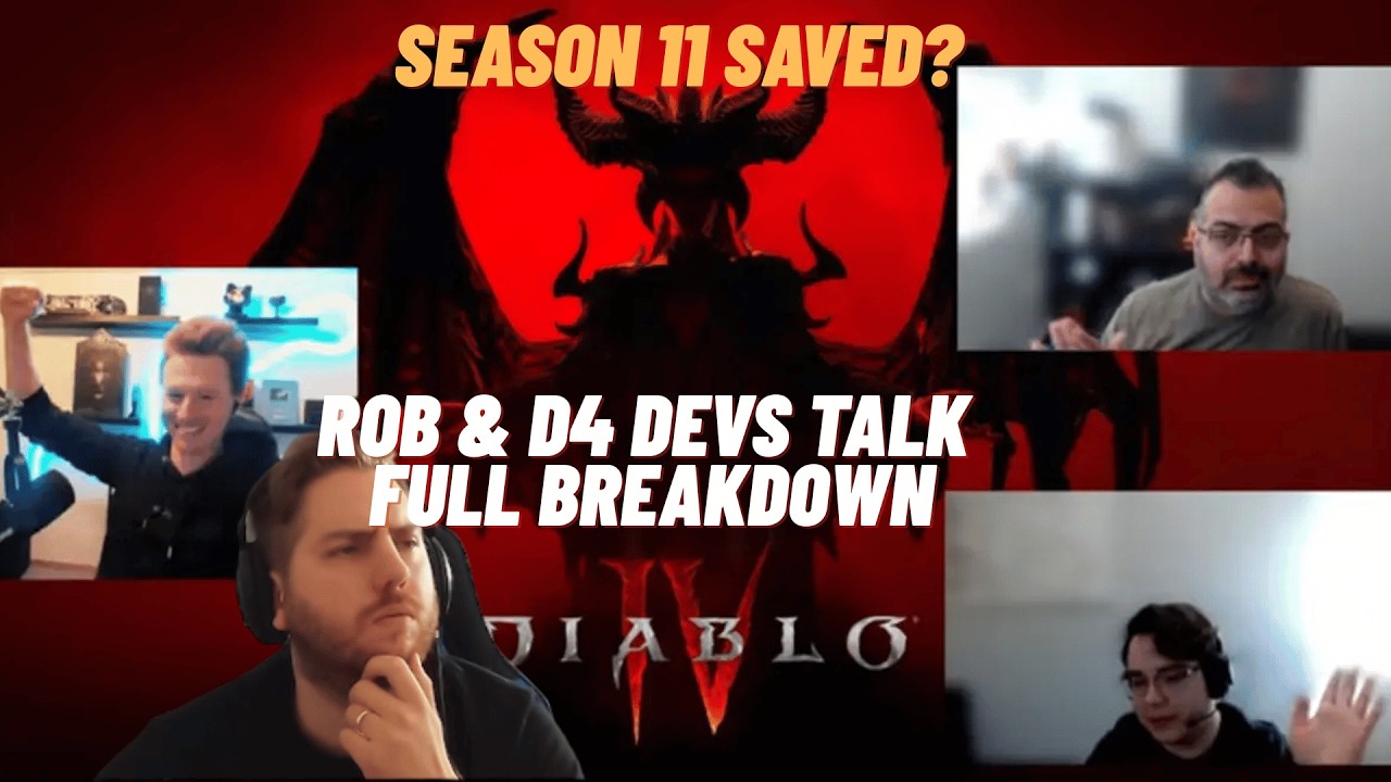 Season 11 SANCTIFICATION FIXED! Rob & Devs Drop Massive Diablo 4 News ...