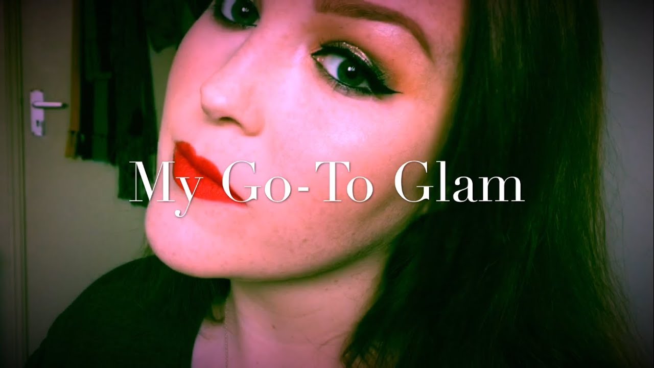 Easy Glam Tutorial // Glam&Co Lashes // Blank Canvas Master Palette 1 ...