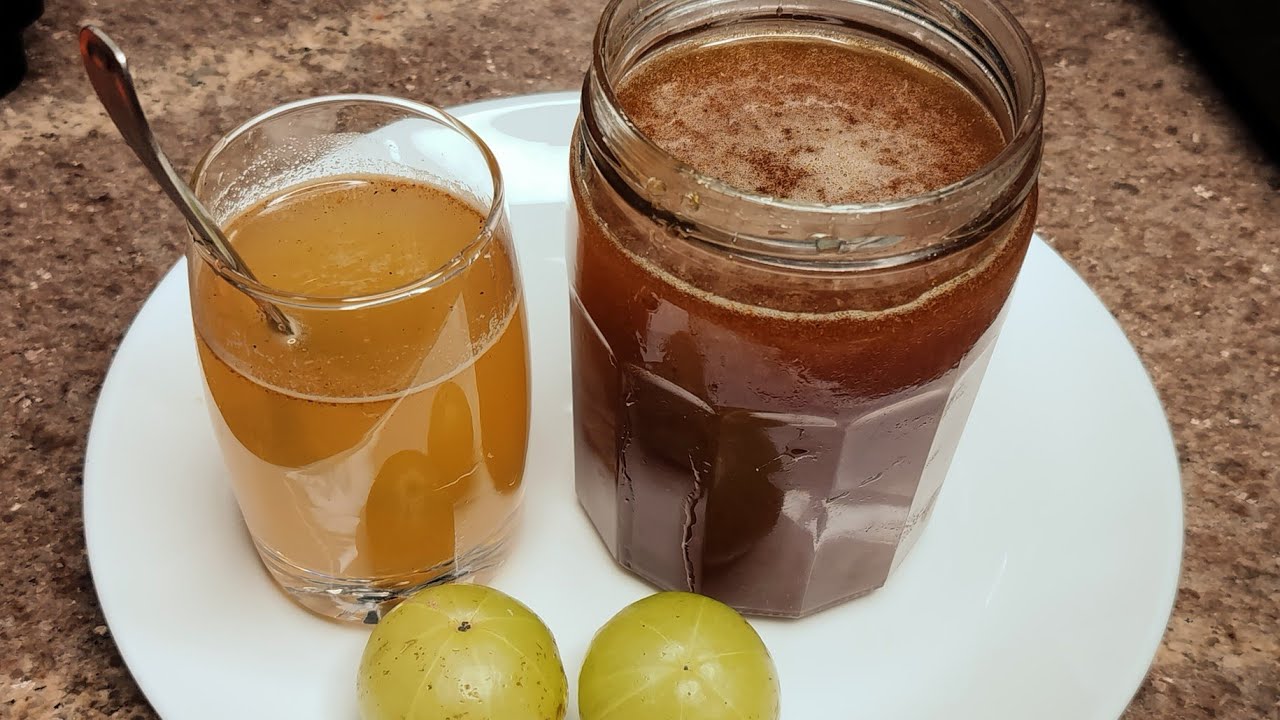 आरोग्यदायी, हेल्दी आवळा सरबत वर्षभर the टीकनारे /Avala juice AaAnita ...