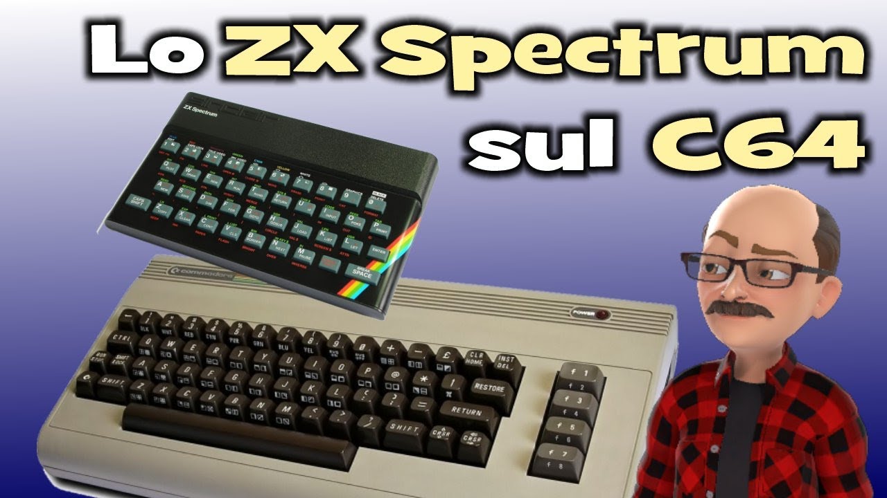 Lo ZX Spectrum sul C64 / Retrocomputing - YouTube