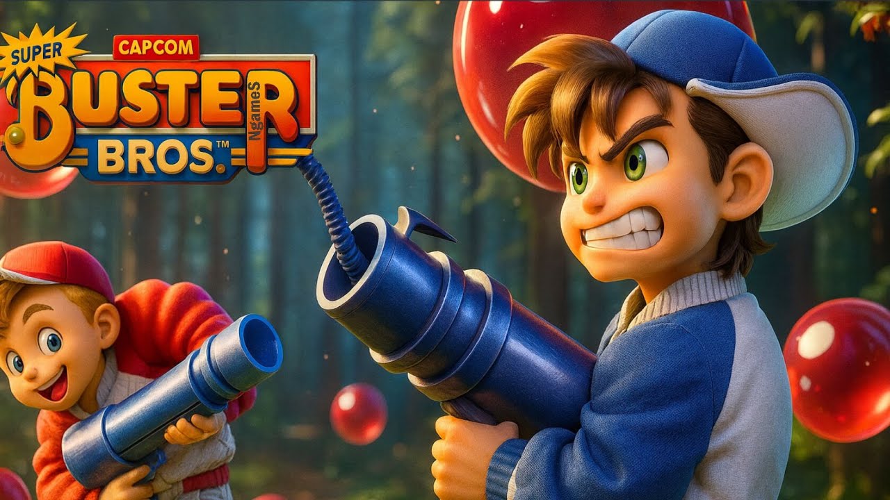 BUSTER BROS - Walkthrough Gameplay (PC 4K FULL GAME) (No Commentary ...