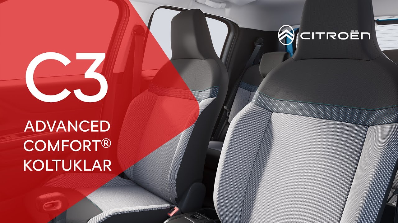 Citroën C3: Advanced Comfort Koltuklar - YouTube