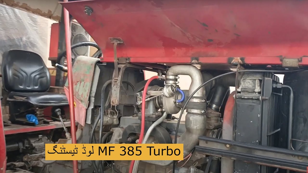 MF 385 Turbo Load Testing - YouTube