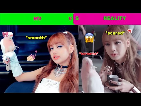 BLACKPINK MV VS REALITY!!😳✨ pt.1