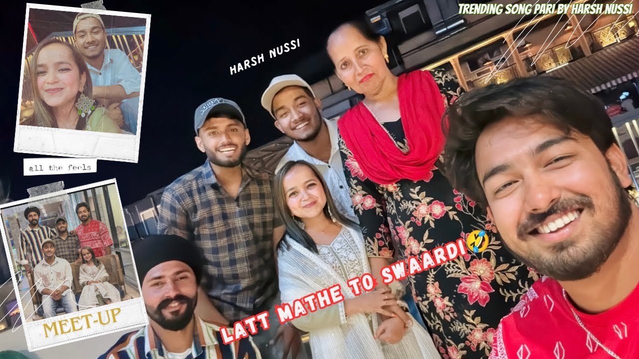 Great meating with @harshnussi and team @Harsh_nussi | Live singing | Harwinder Ruby | Ruby9606 ...