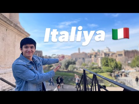 Ertaknamo Italiyaga 🇮🇹 Sayohat! Milan, Venetsiya va Rim shaharlari ...