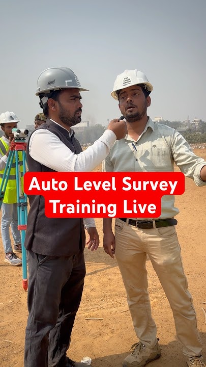 Auto Level in Civil Engineering | How to Operate Auto Level Machine | #autolevel # ...