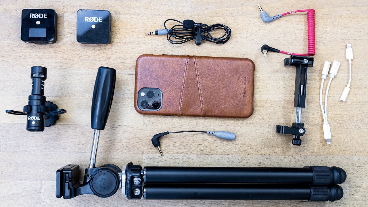 iPhone Video Making Accessories — Microphones, Tripod, and the Phone ...