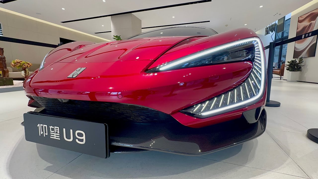 BYD Yangwang U9 fully electric supercar - YouTube