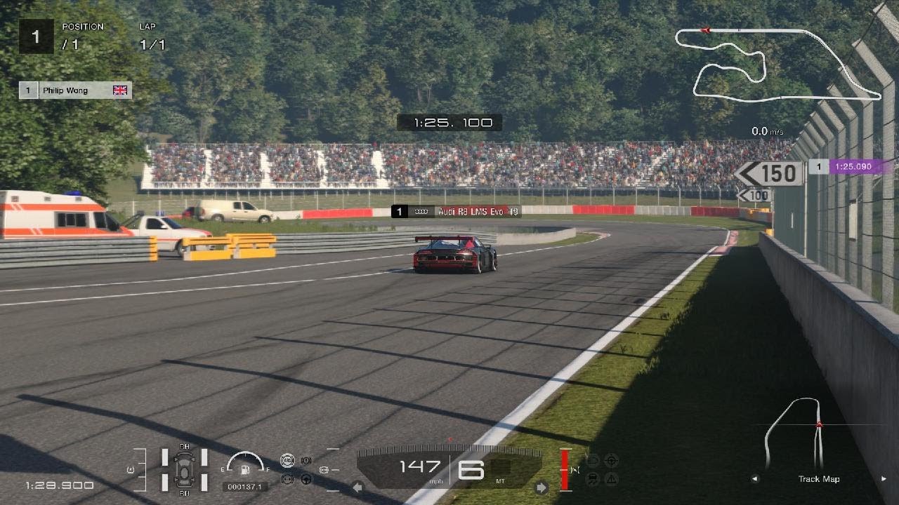 GT7: Deep Forest Raceway - Gold Lap - YouTube