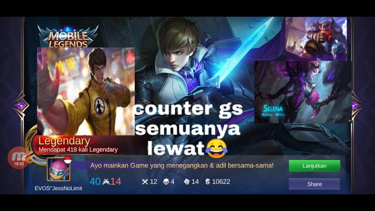 Tutorial pake Asasin Gusion auto MVP - YouTube