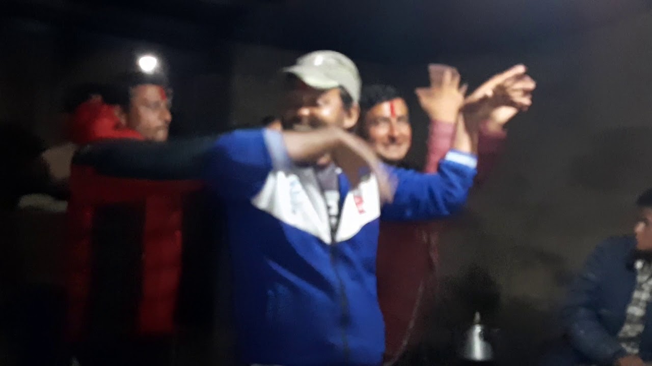 Night dance in deuda song. - YouTube