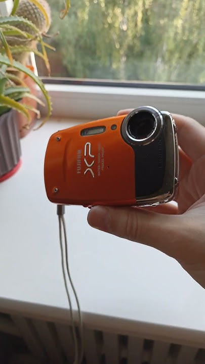 💥Camera RARE Orange Waterproof Fujifilm Finepix XP20 14.2MP digital vintage compact💥WORKing ...