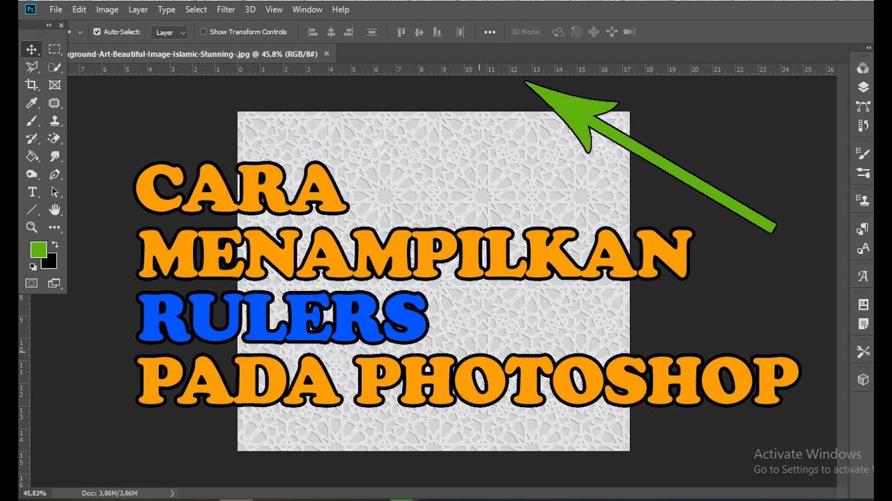 CARA MENAMPILKAN RULERS DI PHOTOSHOP YouTube cara-menampilkan-rulers-di-photoshop-youtube