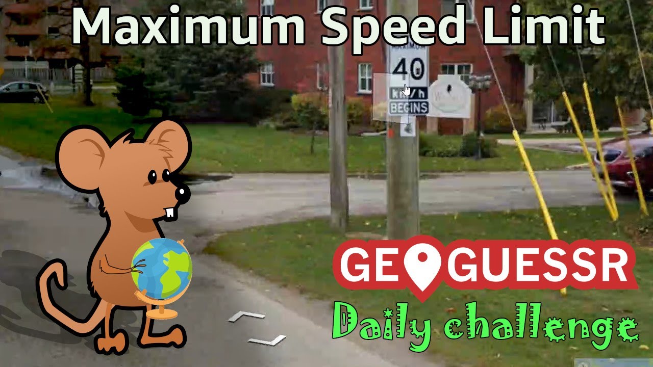 Geoguessr Daily Challenge - Speed Running August Challenge - Maximum ...